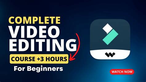 Complete Video Editing Course For Beginners Filmora X Full Course