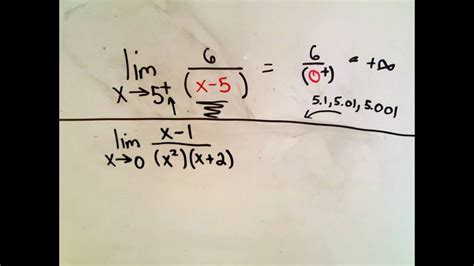 calculus infinite limits youtube