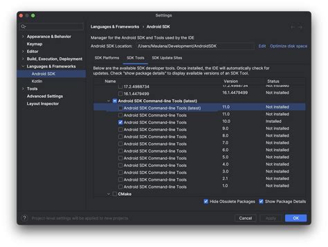 Android Sdkmanager Tool Found But Failed To Run For Flutter Doctor