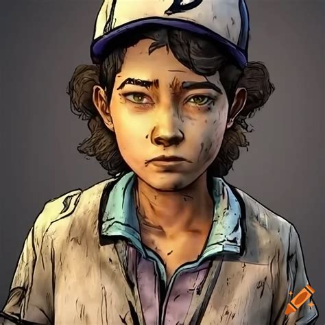 Clementine From The Walking Dead Game On Craiyon