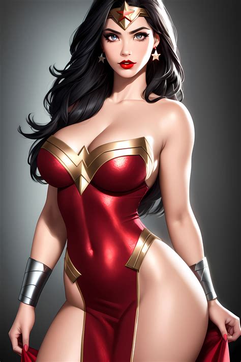 Wonder Woman In A Sexy Dress By Aiartshines On Deviantart