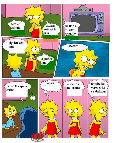 Cómic De Incesto Simpson Con Marge Maggie Y Lisa • Comic Xxx