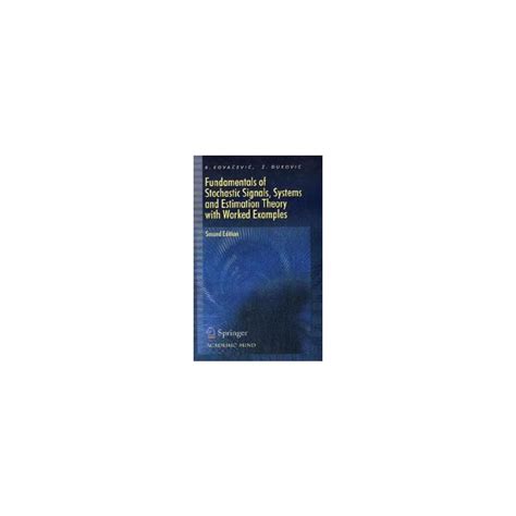 fundamentals of stohastic signals systems zabava knjiga makart drugačiji od drugih