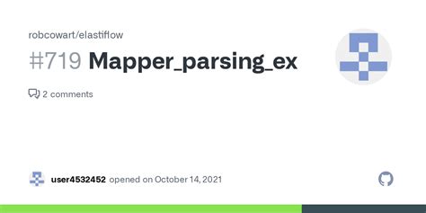 Mapper Parsing Exception Issue 719 Robcowart Elastiflow GitHub