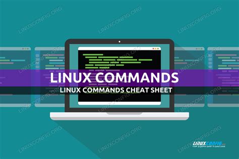 linux commands cheat sheet learn linux commands
