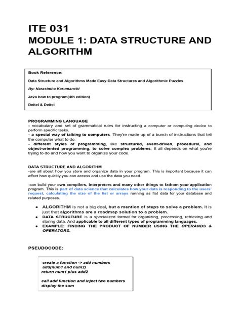 data structure and algorithm 1 pdf time complexity algorithms