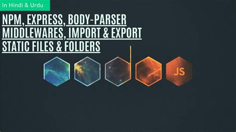 NodeJS Class 02 NPM Express Body Parser Middlewares Static Files