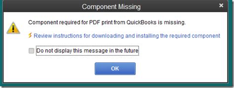 troubleshoot “component required for pdf print from quickbooks is missing” error scott m aber