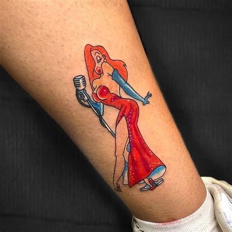 Jessica Rabbit 💋 • • Josetattooart📍• In 2022 Jessica Rabbit Tattoo Designs Small Designs