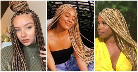 Updated 30 Eye Catching Blonde Box Braids