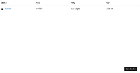 devextreme react grid for bootstrap 4 tree view with link codesandbox