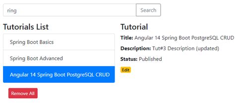 spring boot angular 14 postgresql example crud app bezkoder