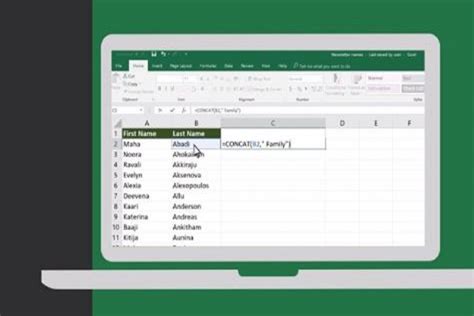 3 Cara Menggabungkan Kolom Di Excel Dengan Mudah Nasional Katadata Co Id
