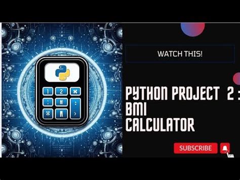BMI Calculator In Python Code Walkthrough And Implementation