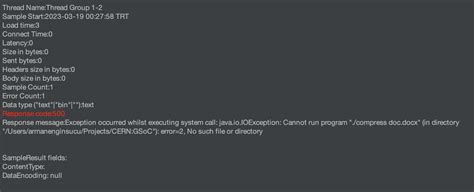 Macos JMeter OS Process Sampler Error 2 No Such File Or Directory