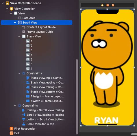 10 stack view scroll view｜不寫程式也可以做捲動分頁 by yeh 彼得潘的 swift ios flutter app 開發教室 medium