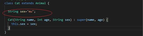 non nullable instance field ‘sex‘ must be initialized non nullable instance field age must be