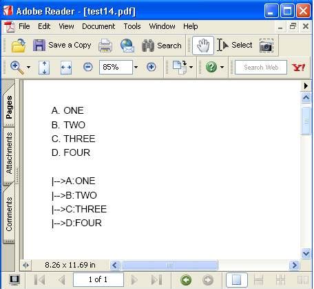 BE THE CODER PDF ITEXT Examples Lettered List Example