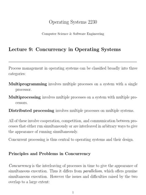 concurrent process and principle pdf download free pdf process computing concurrent