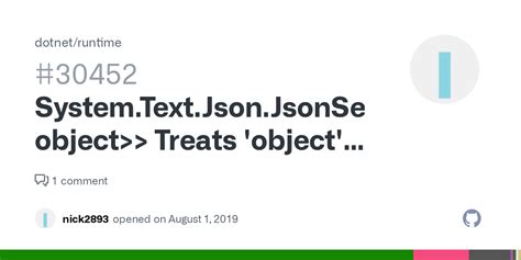 System Text Json JsonSerializer Deserialize Treats Object Incorrectly