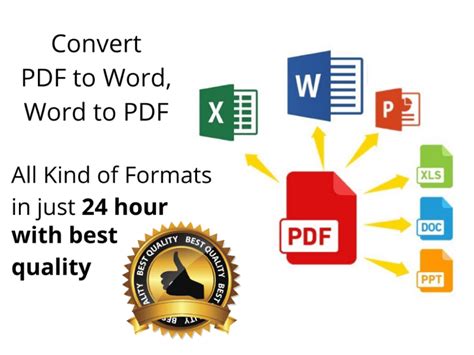 PDF Image Handwritten Converted Into MS Word MS Excel Within 24 Hours