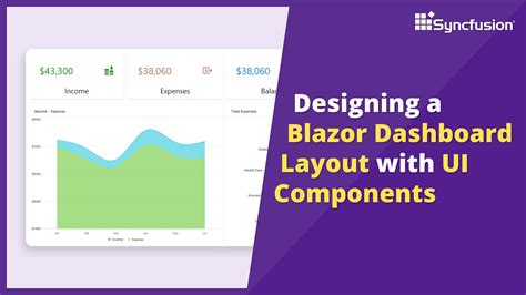 Designing A Blazor Dashboard Layout With Ui Components Youtube