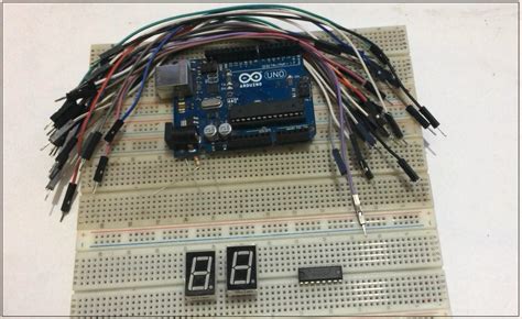 Multiplexing 7 Segment Displays With Arduino And Shift Registers 5 Images Images
