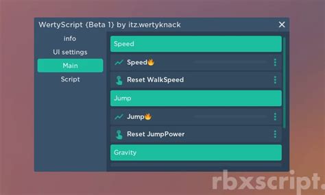 Universal Walkspeed Jumppower More Scripts RbxScript