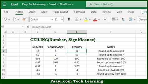 Ceiling Formula In Excel Americanwarmoms Org