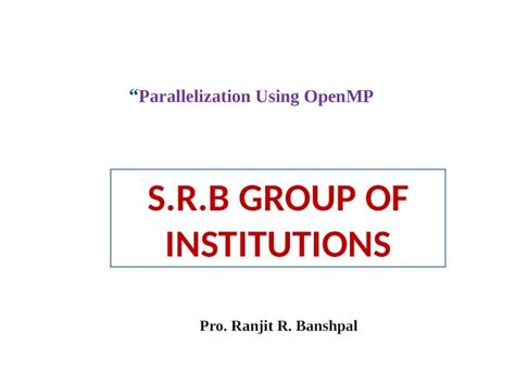 pptx parallelization using open mp dokumen tips