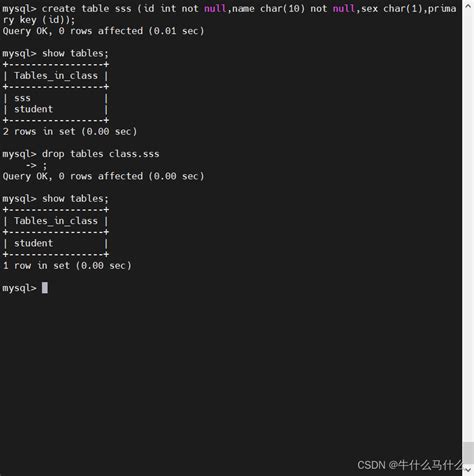 mysql数据库基础和增删改查操作 mysql基础命令增删改查 csdn博客