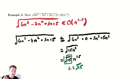 asymptotic notation 4 more using definitions youtube