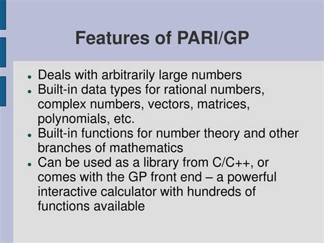 ppt computational number theory powerpoint presentation free download id 6797919