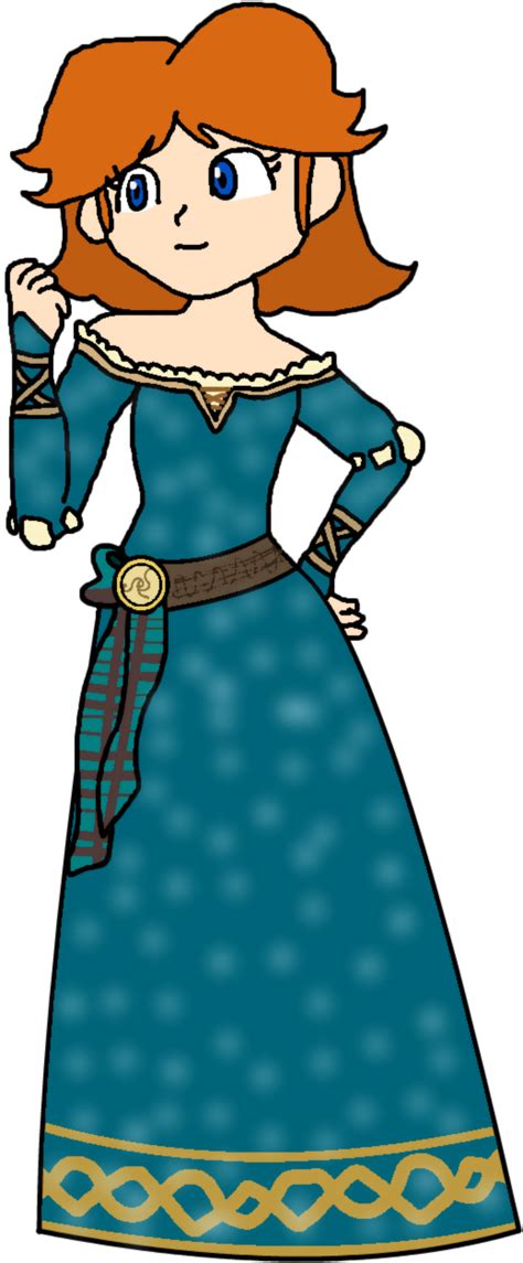Dress Clipart Merida Princess Daisy Katlime Deviantart Png Download Full Size Clipart