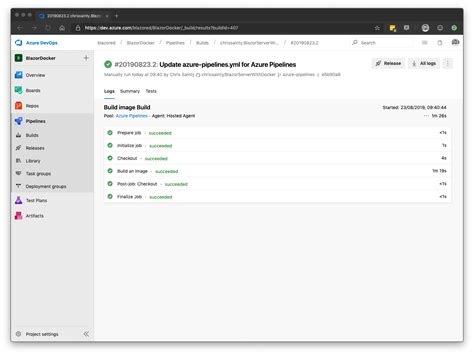 Publishing To Azure Container Registry Using Azure Pipelines Chris