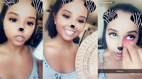 Becky G July 2017 Snapchat Compilation Youtube