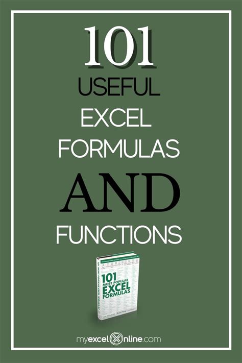 101 Advanced Excel Formulas Functions Examples Microsoft Excel