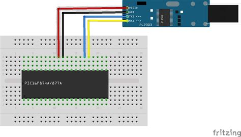 PIC16F877 UART Example PIC Learning