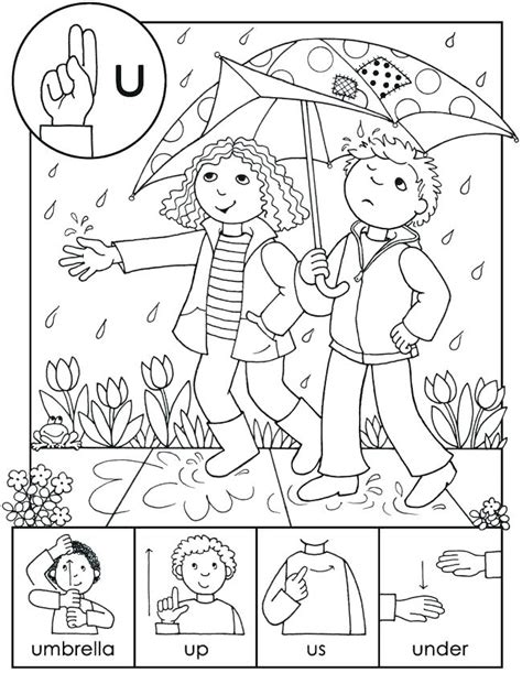 Sign Language Coloring Pages At GetColorings Free Printable