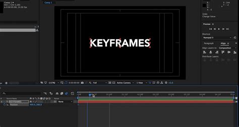 After Effects 101 Basic Keyframe Types