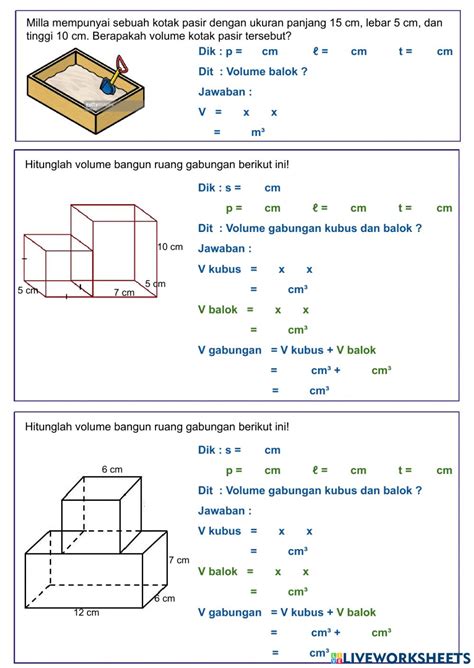 Contoh Soal Volume Bangun Ruang Gabungan Kubus Dan Balok 57 Koleksi
