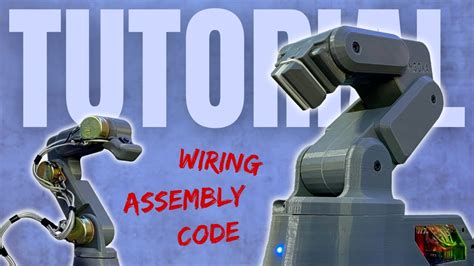 how to build a 3d printed robot arm tutorial arduino based part one nbkomputer
