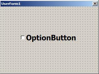 OptionButton Örnek Dosyalar Excel VBA
