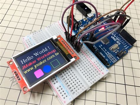 Arduino 範例 ST7735 TFT 全彩LCD 入門篇