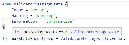 Typescript Compilation Error When Using A Variable Initialized By An
