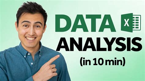Master Data Analysis On Excel Minute Guide To Excel Data