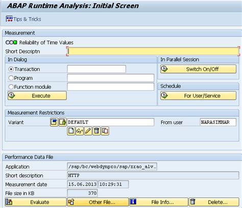 Web Dynpro ABAP Runtime Analysis SAP Community