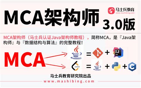 【马士兵教育】mca架构师3 0版 mca架构师（马士兵认证java架构师进阶教 哔哩哔哩