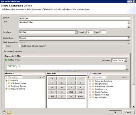 Calculated Column In SAP HANA SAP HANA Tutorial