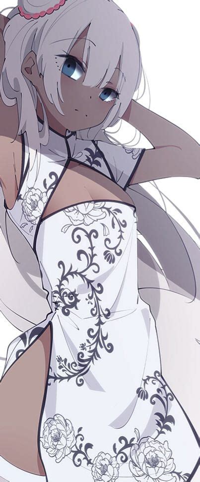 Blue Eyes White Hair White Clothes On Darkskin Is The Best Tho 9gag